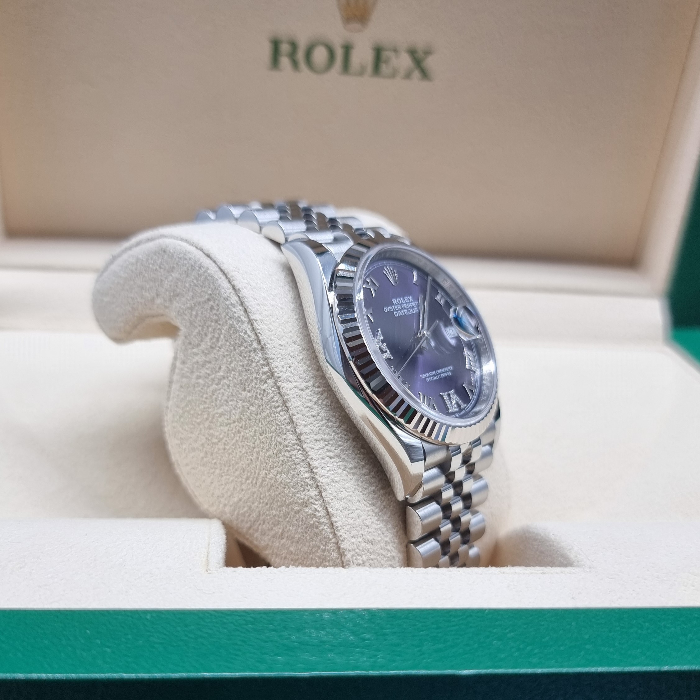 DATEJUST 126234 Purple 36mm - Swisphy