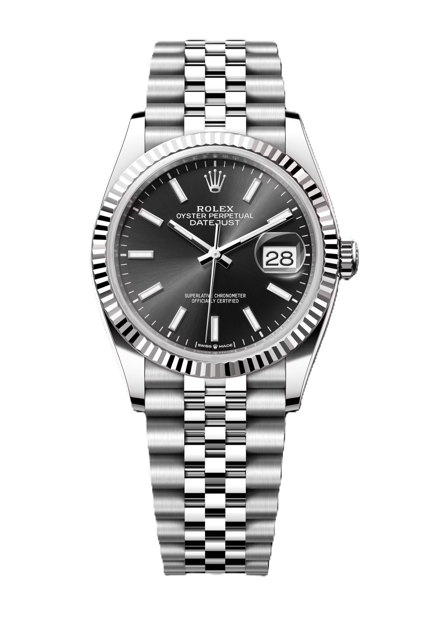 DATEJUST 126234 Black 36mm - Swisphy